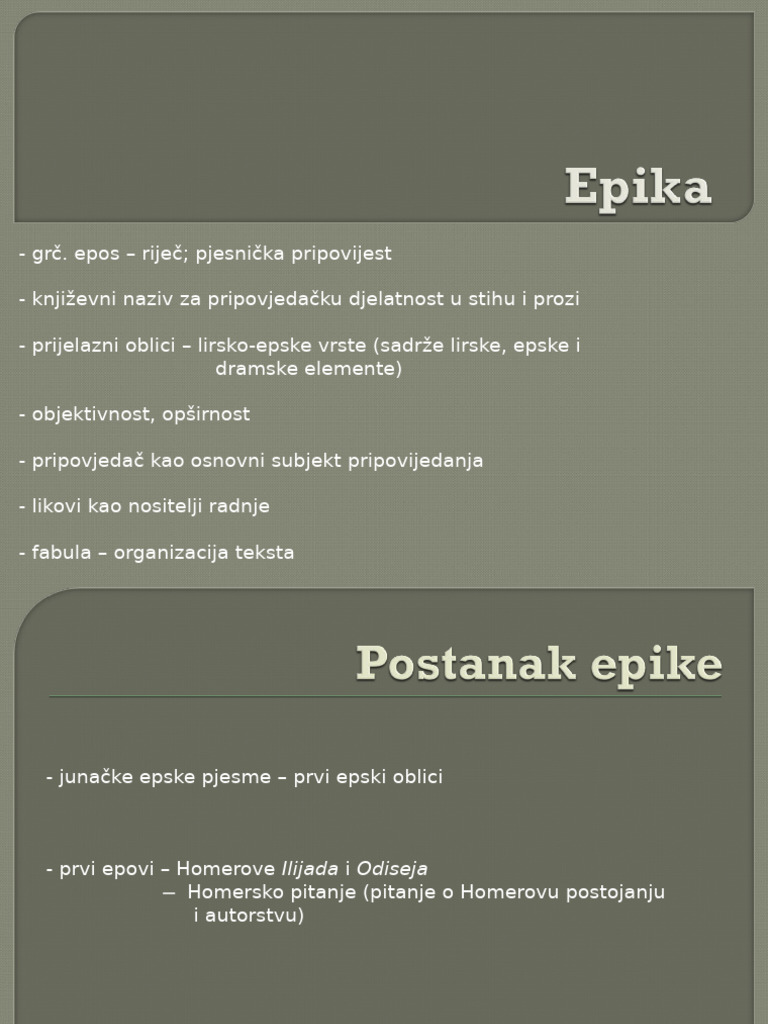 Epika | PDF