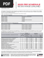 Regenesys Law School Fee Structure 2022 | PDF | Fee | Bachelor's Degree