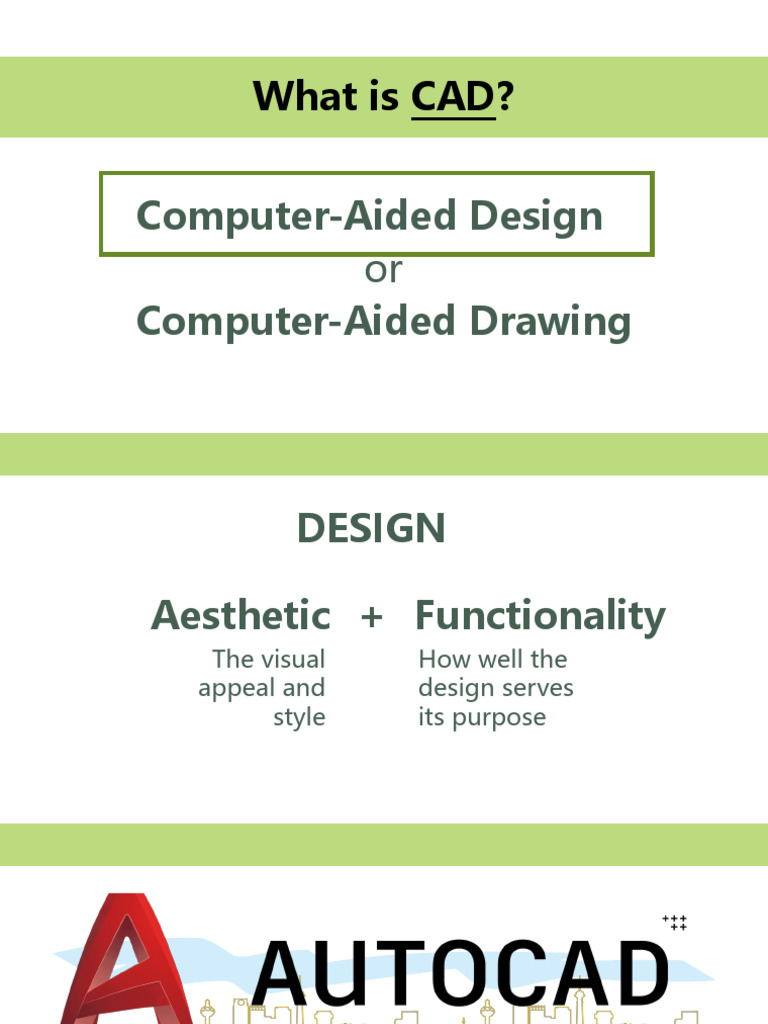 Intro to CAD: Design & Interface Basics | PDF