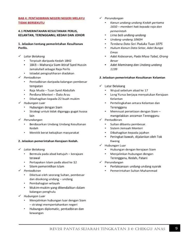 Nota Sejarah | PDF