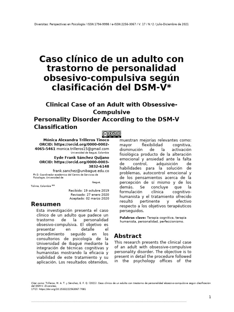 1794-9998-dpp-17-02-81 | PDF | Las emociones | Trastorno mental