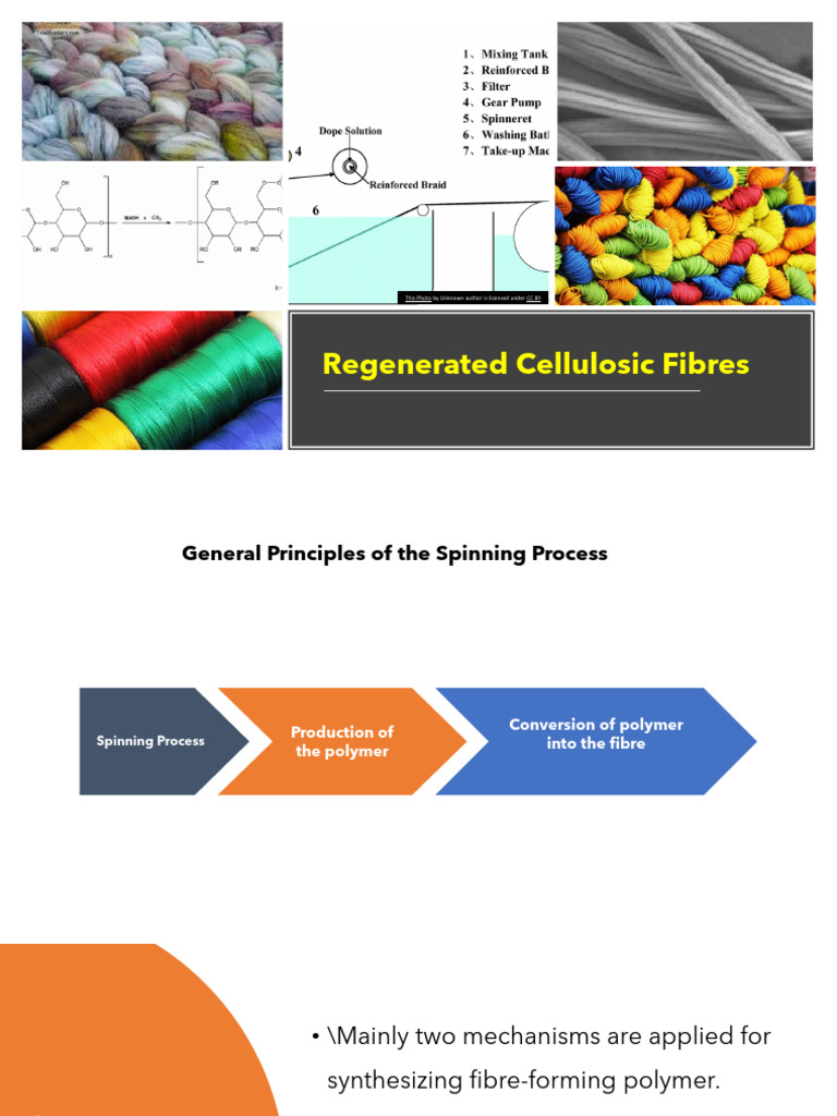 Regenerated Cellulosic Fibres - PPT | PDF | Rayon | Fibers