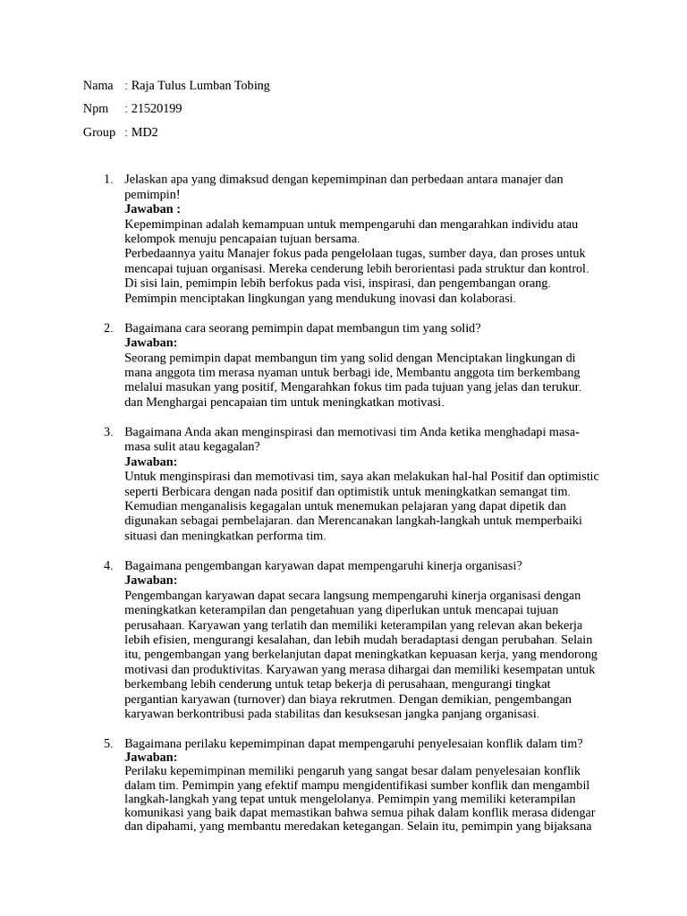 Tugas PIO Raja | PDF