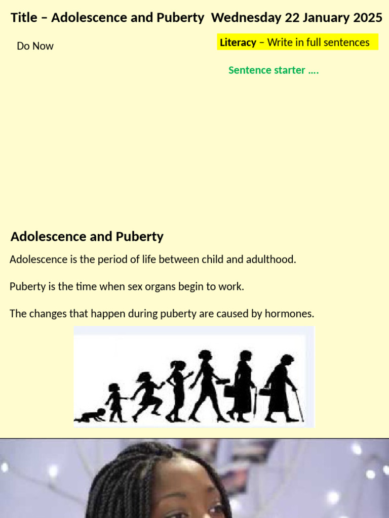 Adolescence and Puberty | PDF
