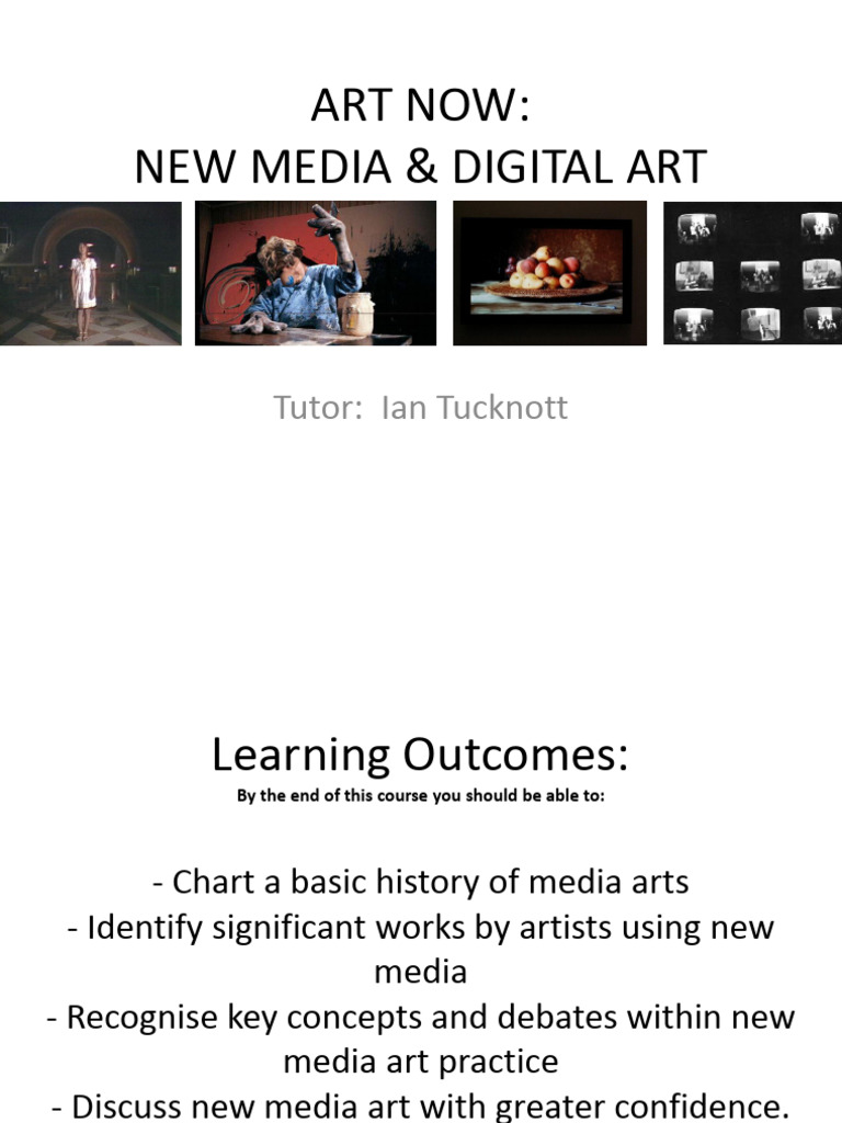 An New Media & Digital Art 2012 | PDF | World Wide Web | Internet & Web