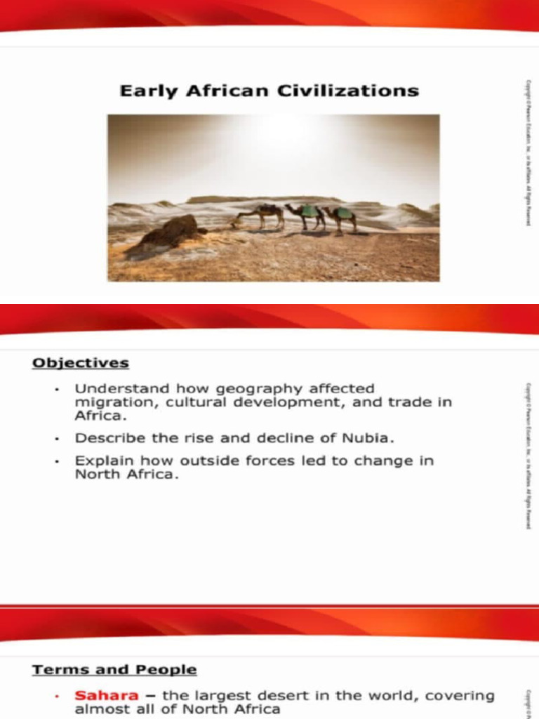 Early African Civilization | PDF