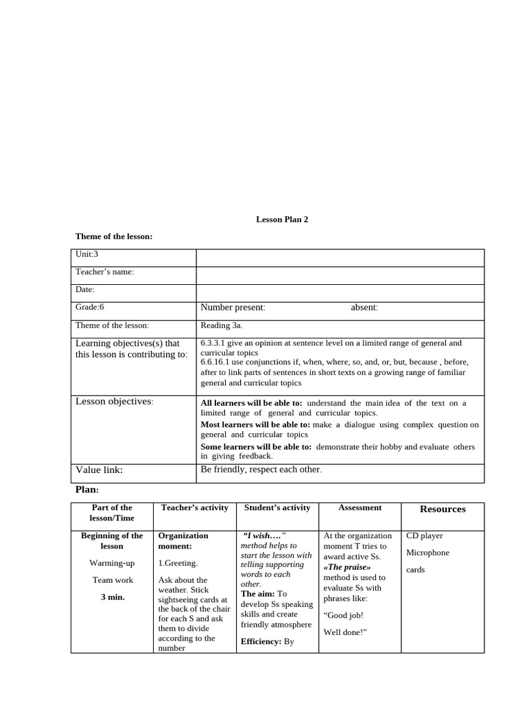 English Plus 6 2-Тоқсан ҚМЖ 3 | PDF | Question | Vocabulary