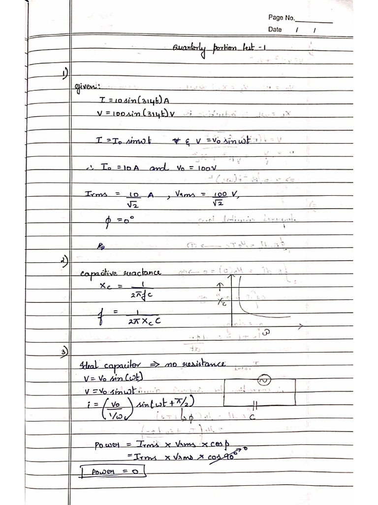 Physics Answer Key | PDF