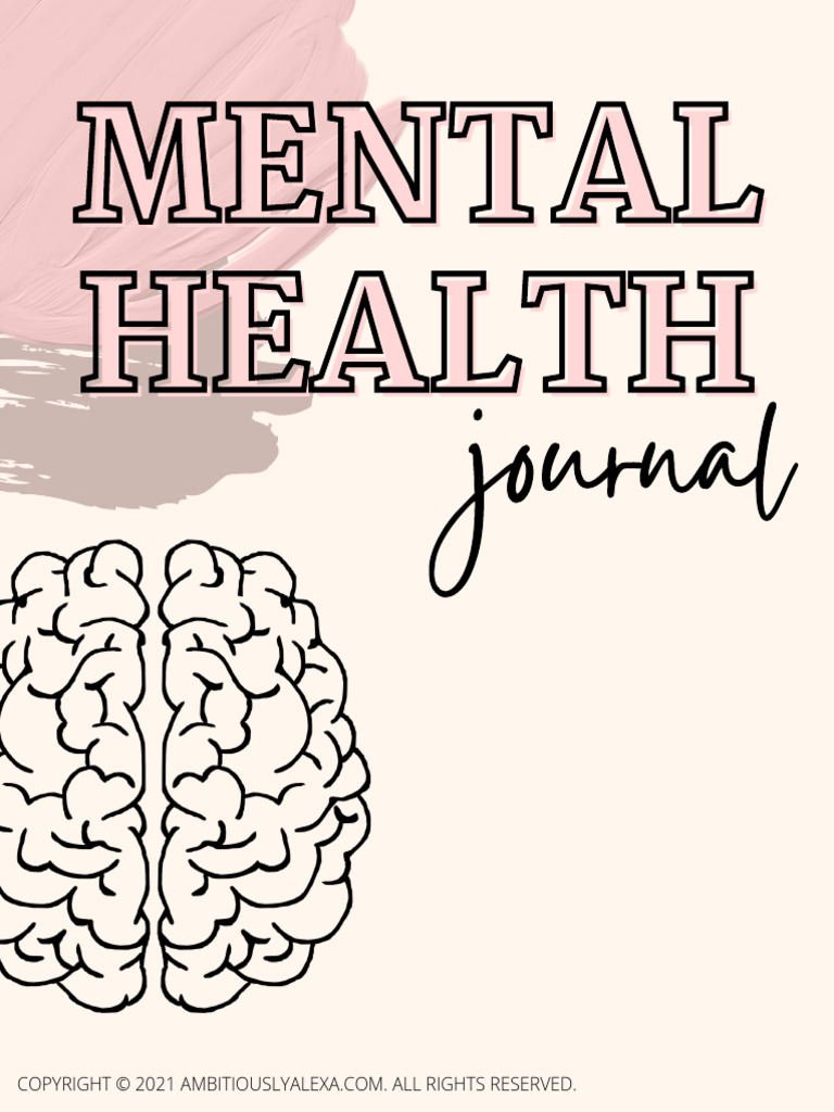 Mental Health Journal Printable | PDF | Thought | Emotions