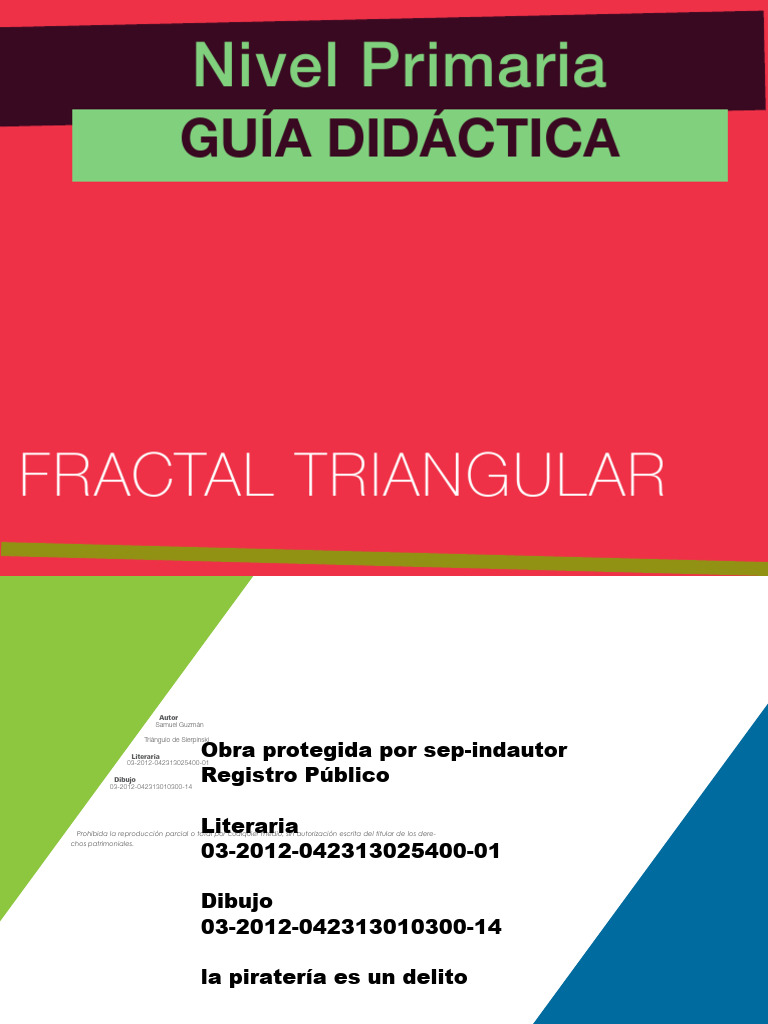 Fractal Triangular | PDF | Triángulo | Aprendizaje
