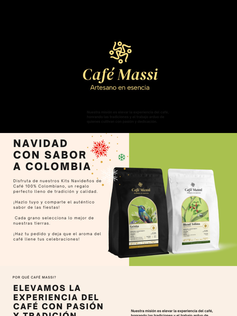 Kits Navidad Café Massi Noc 13 2 | PDF | café | Biodiversidad