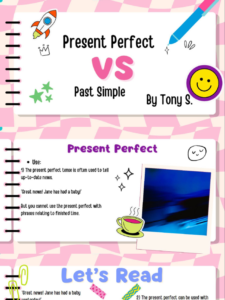 Present Perfect vs Past Simple B1 | PDF