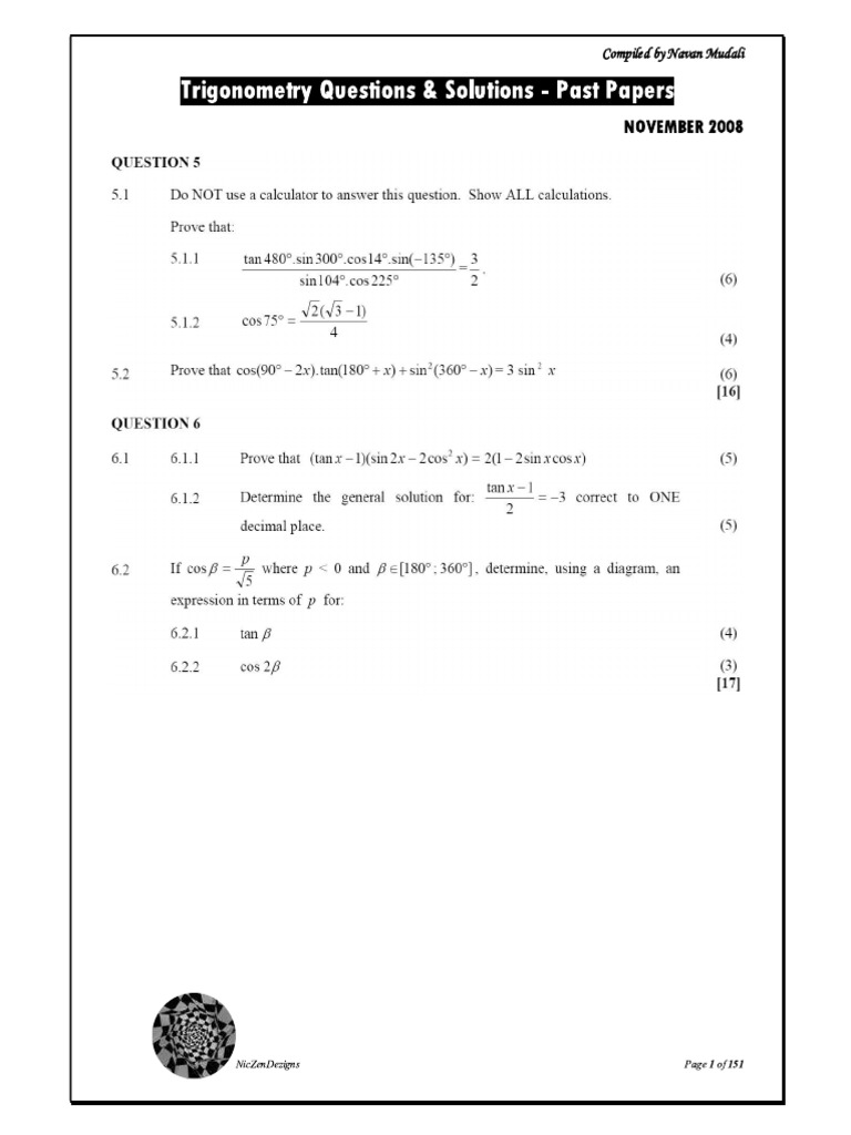 Trigonometry's | PDF