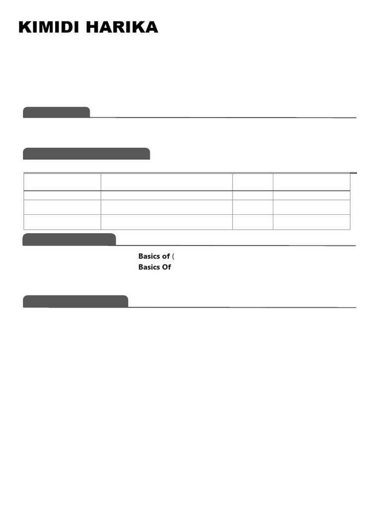 Harika Updated Resume 2024 Capg | PDF | Computer Science | Computer ...