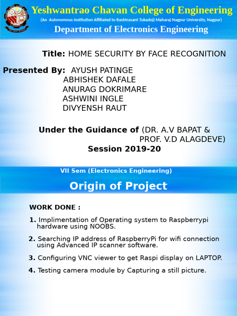 Project College 1 PPT - Format - VII - 2 Seminar | PDF | Computing ...