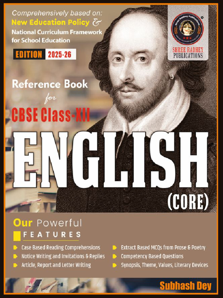Subhash Dey's English-XII 2025-26 Edition Sample PDF | PDF