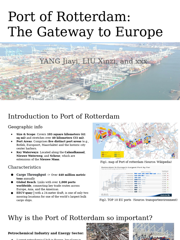 Logistics Group Presentation | PDF | Port | Economies