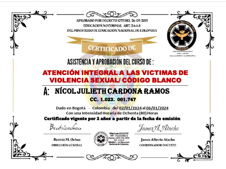Codigo Blanco | PDF