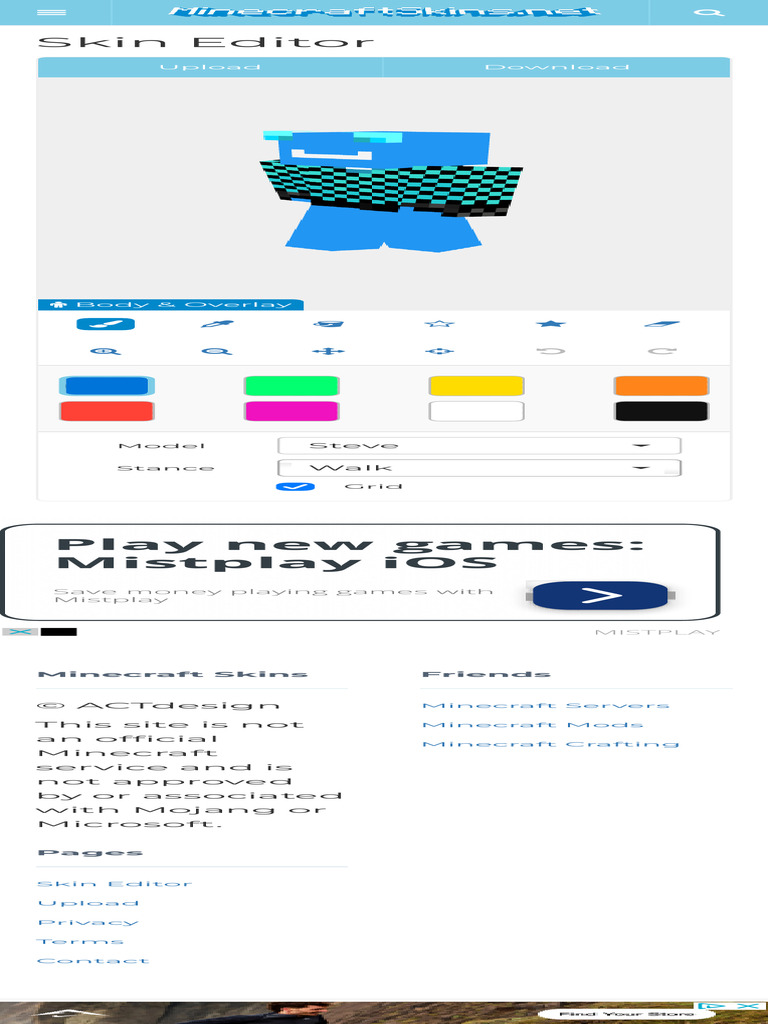 Skin Editor Minecraft Skins | PDF