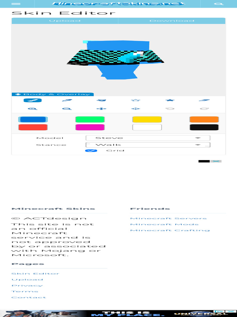 Skin Editor Minecraft Skins 2 | PDF