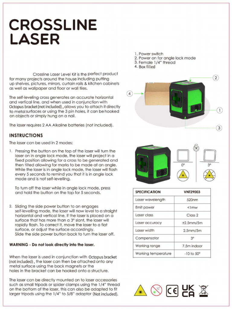 Nivel Laser | PDF