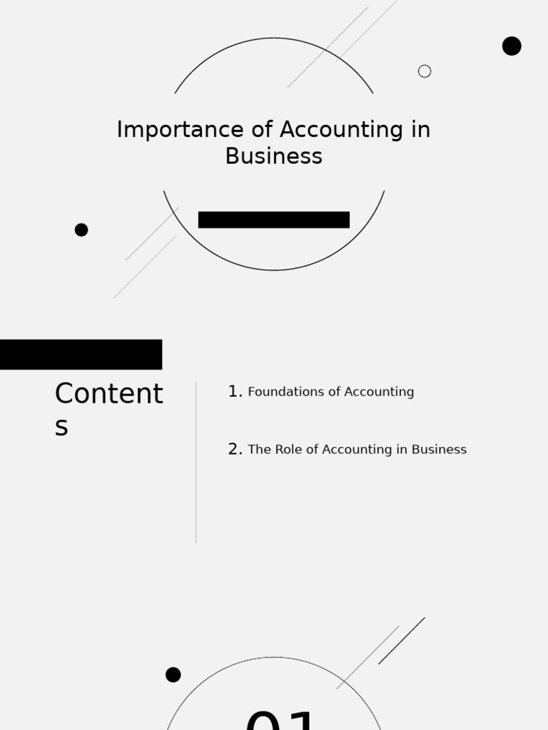 Importance of Accounting in Business | PDF | Internal Rate Of Return ...