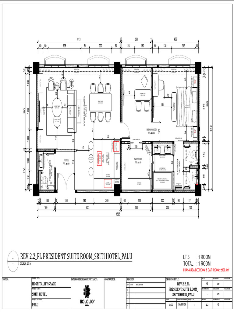 President Suite Design - Sriti Hotel | PDF | Room | Home