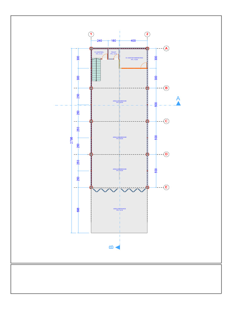 001 - Denah Ruang Lt1 | PDF