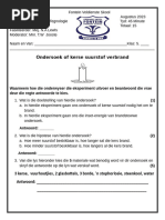 Graad 9 NW Kwartaal 2 Les 2 | PDF