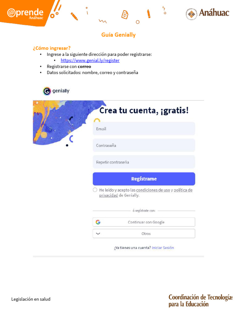 Guía Genially | PDF