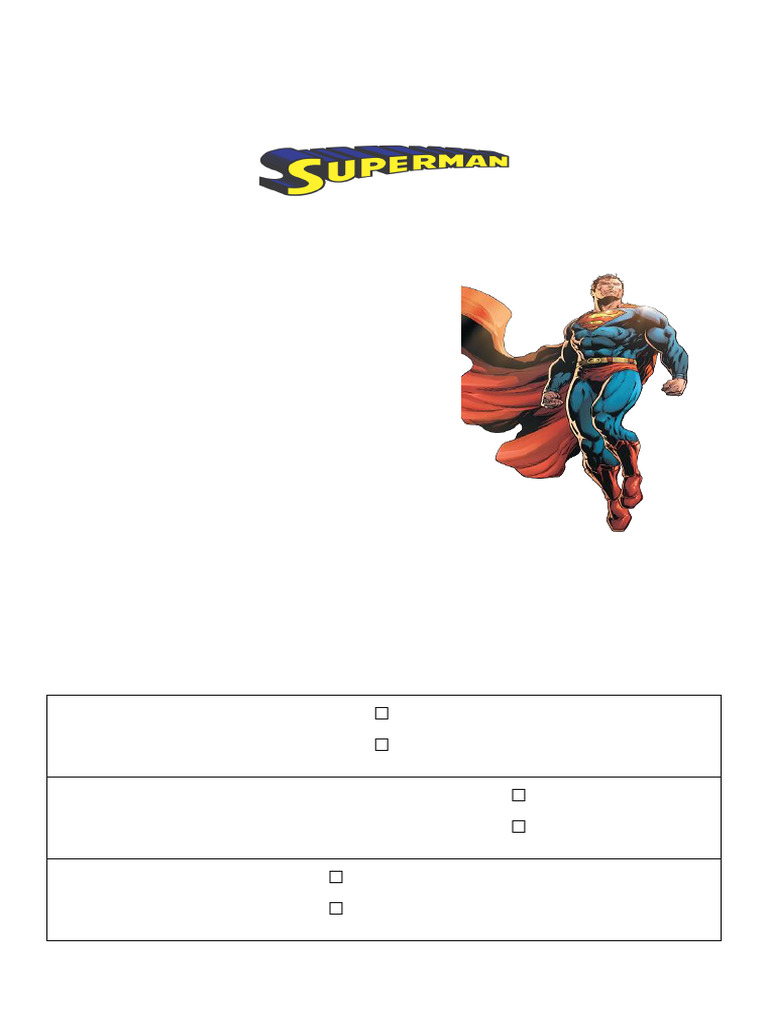 SUPERMAN | PDF | Superhombre | Cómics