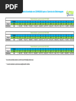 Mapa Comparativo TABELA A e B CCT CNIS e FNE, Maio 2025 | PDF | Ensino ...