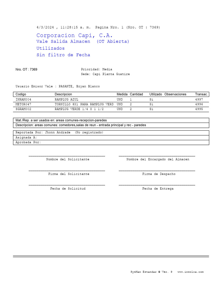 Vale De Salida 4 3 2024 Pdf