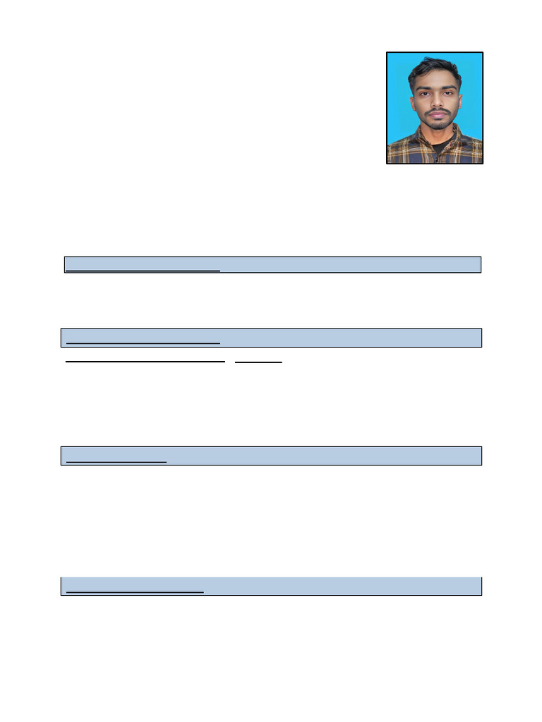 Bindu Mouali CV: Welder & Skills | PDF