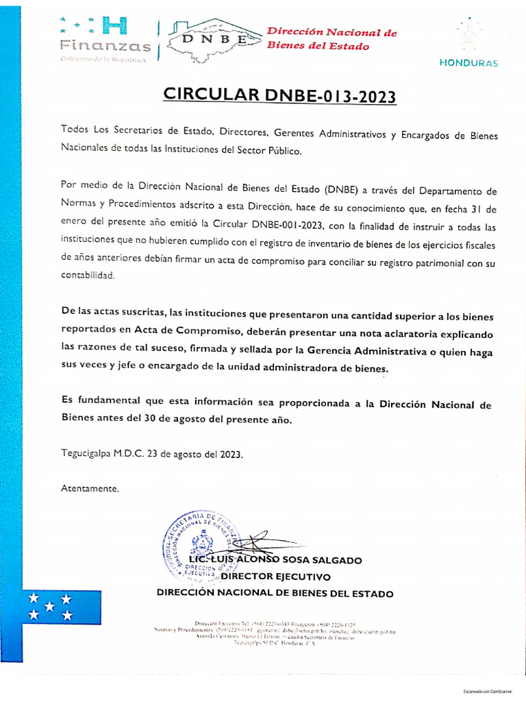 Circular Dnbe 013 2023 | PDF