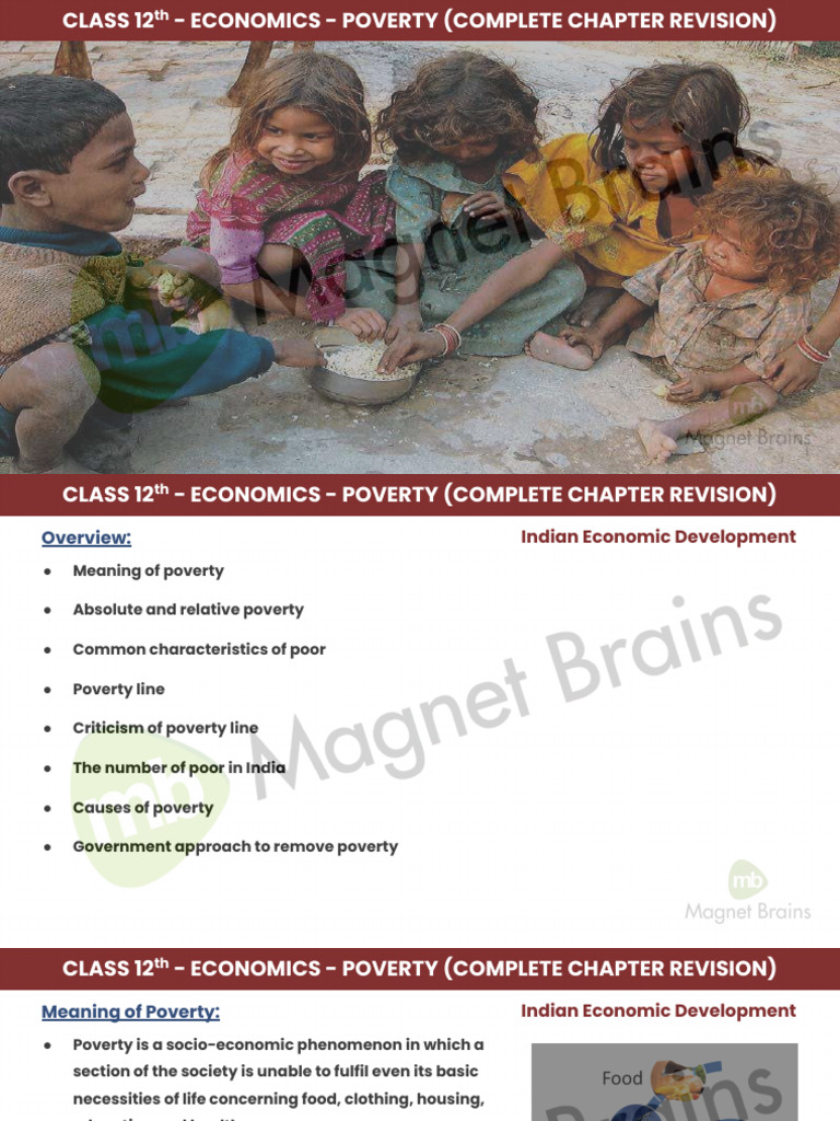 Understanding Poverty in India | PDF | Poverty | Poverty & Homelessness