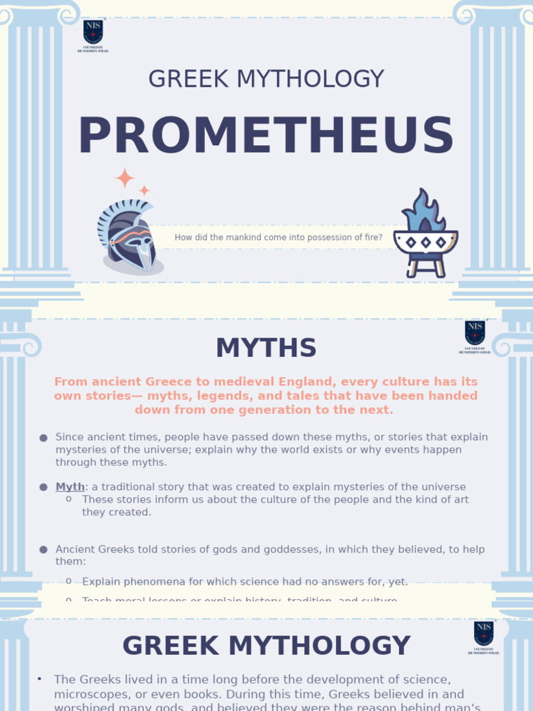 Prometheus: Greek Mythology | PDF | Prometheus | Greek Mythology