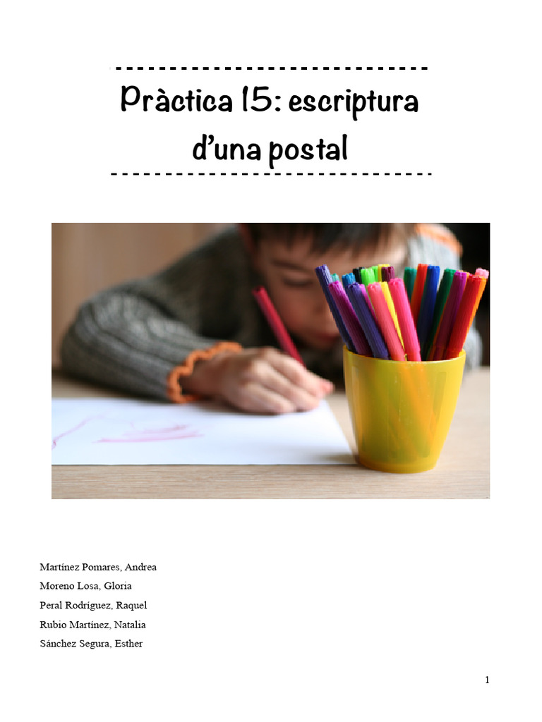 Pràctica postal | PDF