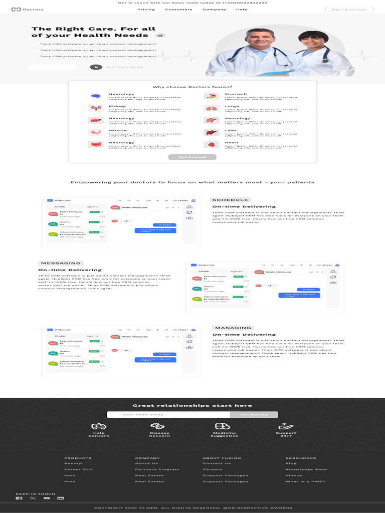 Comprehensive CRM Solutions for Healthcare | PDF | Organ (Anatomy ...