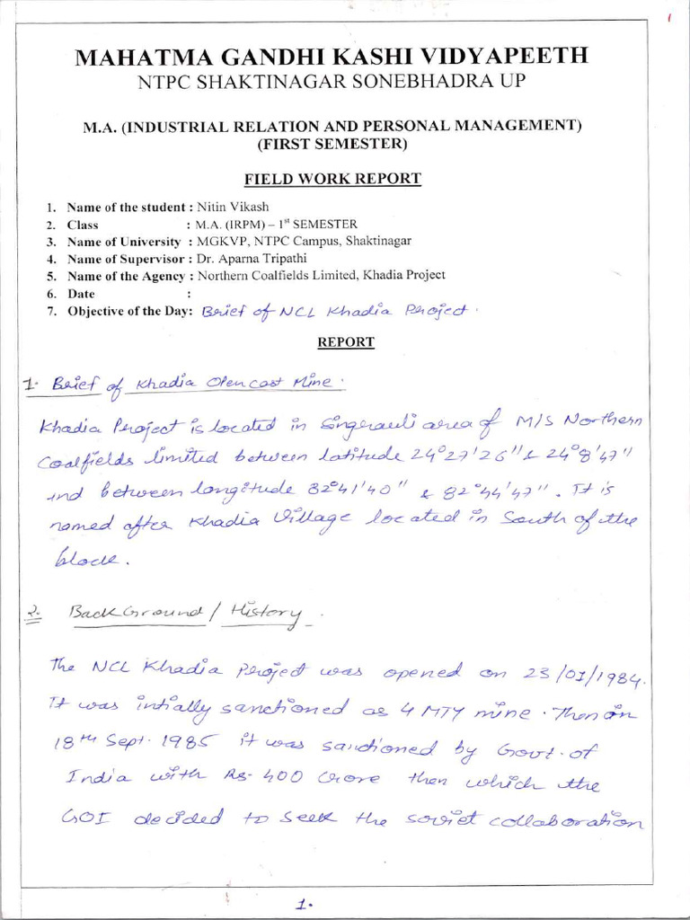 Ma-Irpm 1st Sem Survey Report | PDF
