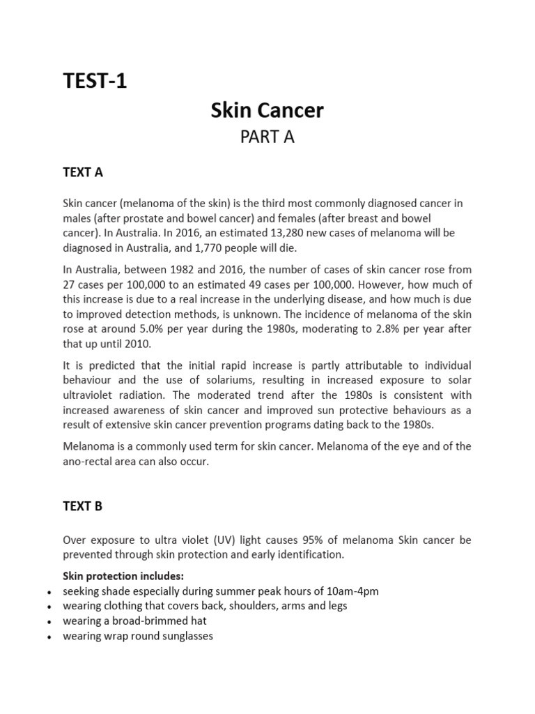 Skin Cancer | PDF | Skin Cancer | Heart