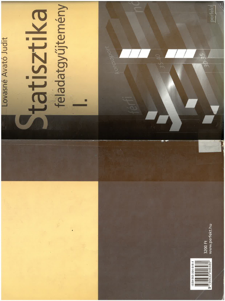 Statisztika Feladatgyűjtemény I. | PDF