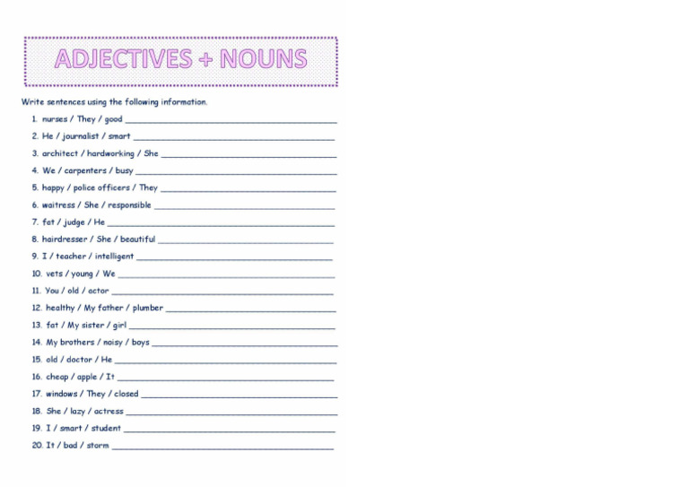 Printing - English ESL Worksheets For Distance Learning and Physical ...