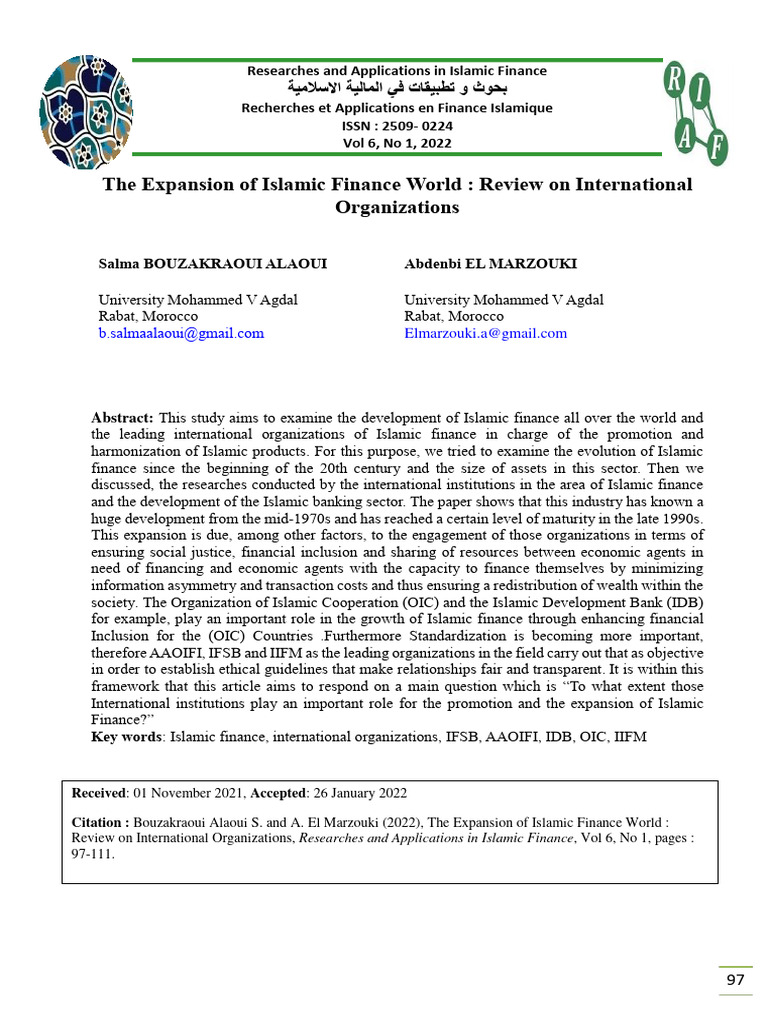 The_Expansion_of_Islamic_Finance_in_the | PDF | Islamic Banking And ...