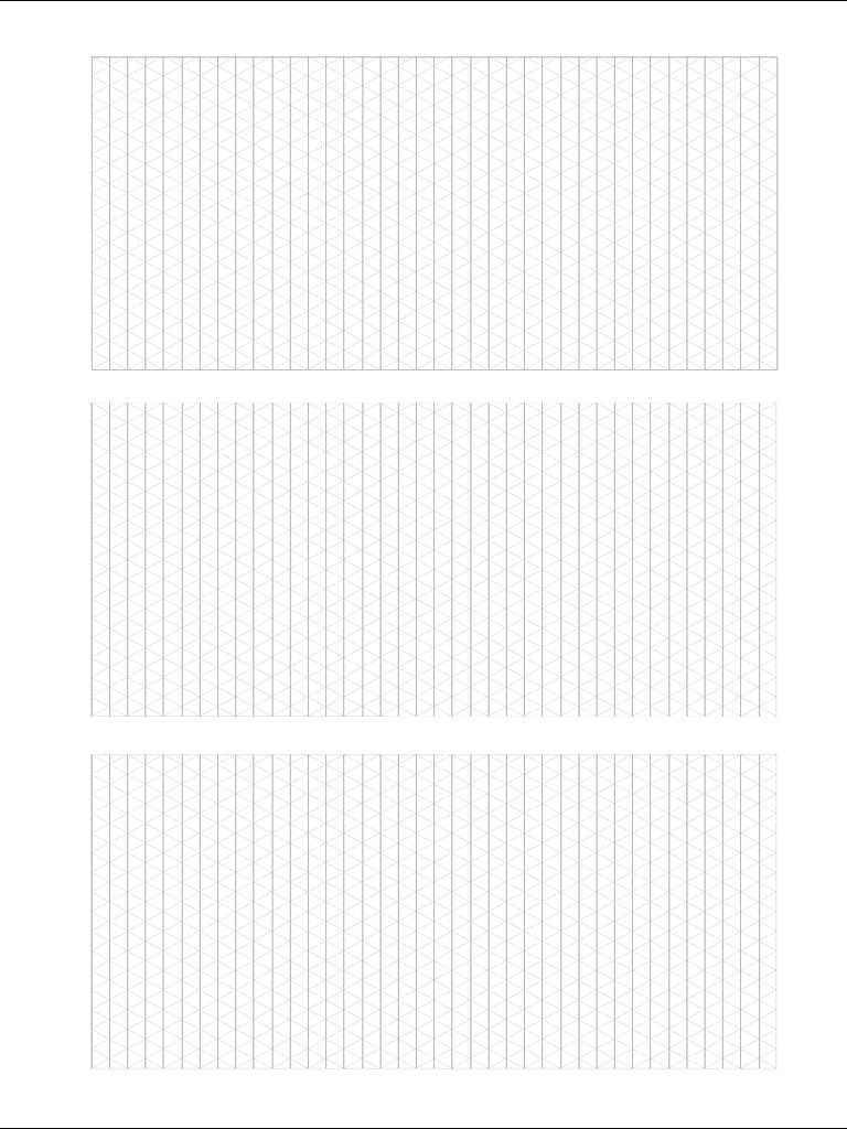 Plantilla Isometrica | PDF