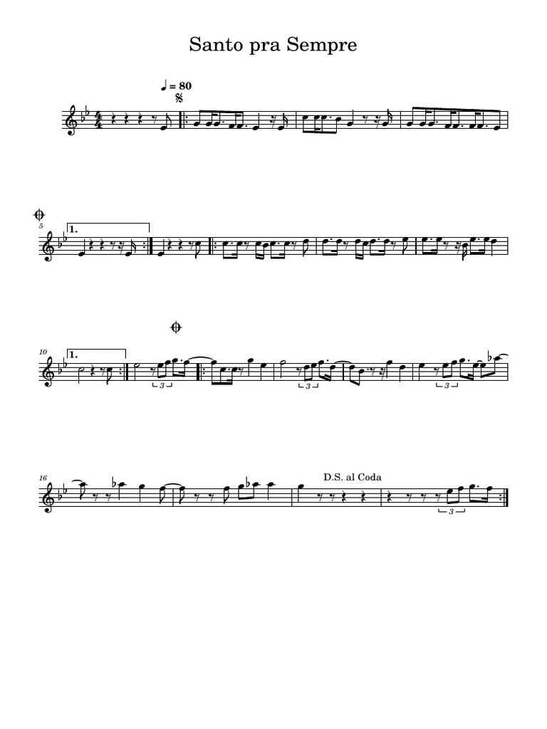 Santo Pra Sempre | PDF