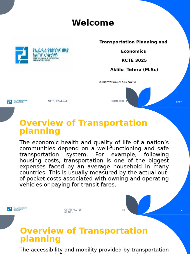 Transportation PlaNNING | PDF | Air Pollution | Transport