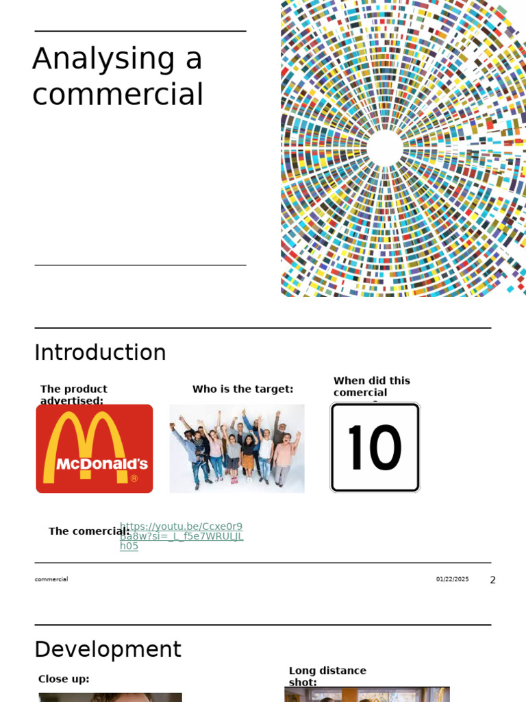 Analysing Commercial | PDF