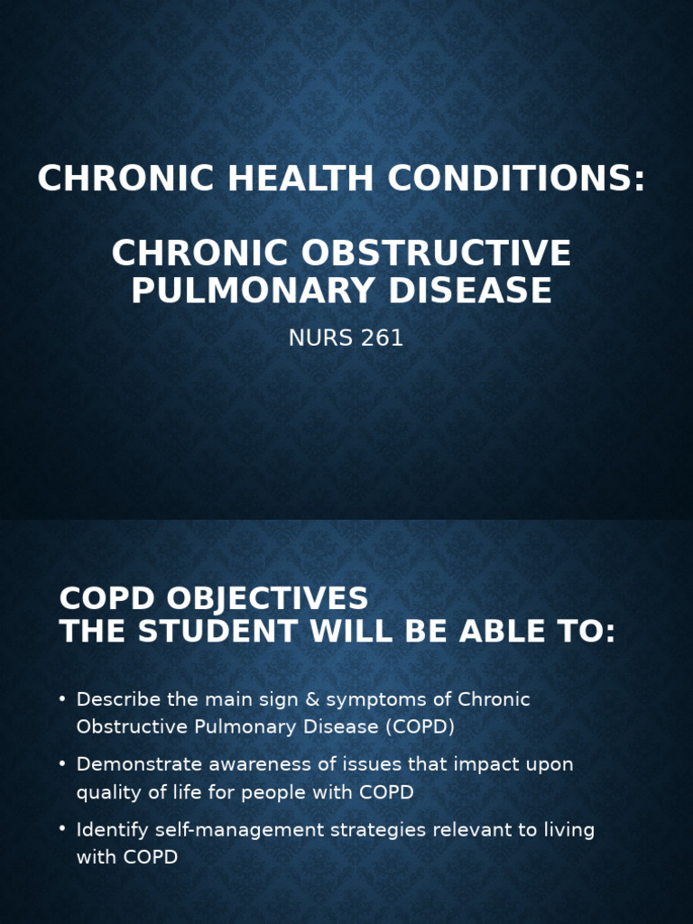 COPD and Asthma Management Guide | PDF | Chronic Obstructive Pulmonary ...