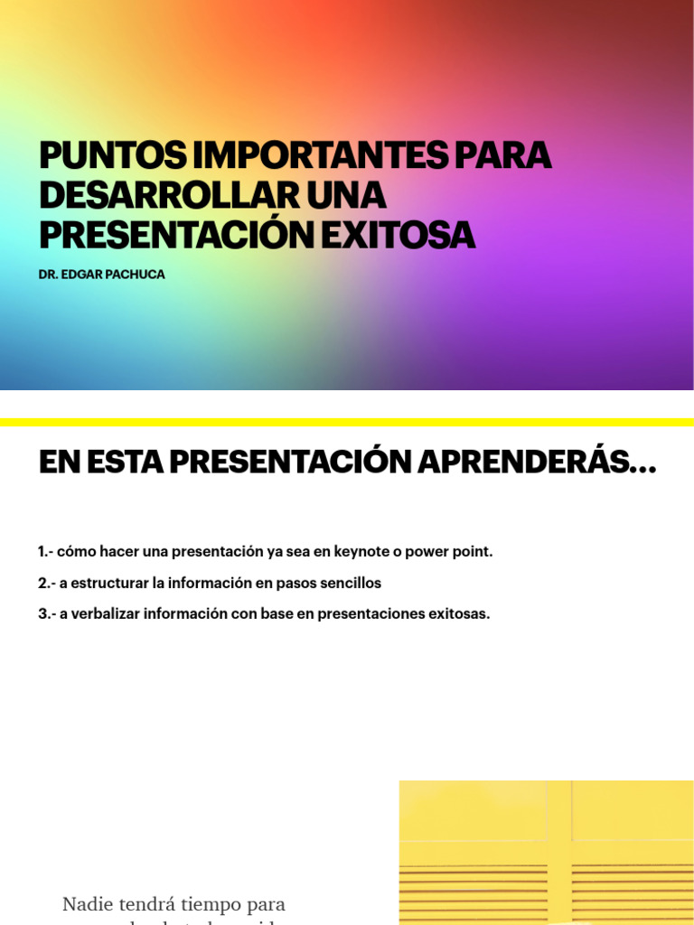 Hacer Presentaciones | PDF